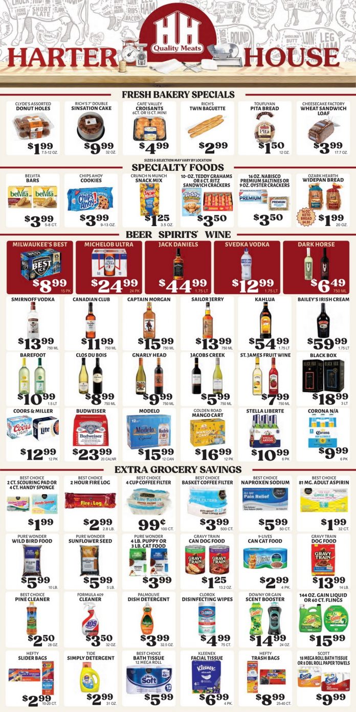 Harter House Weekly Ad Jan 07 – Jan 13, 2026