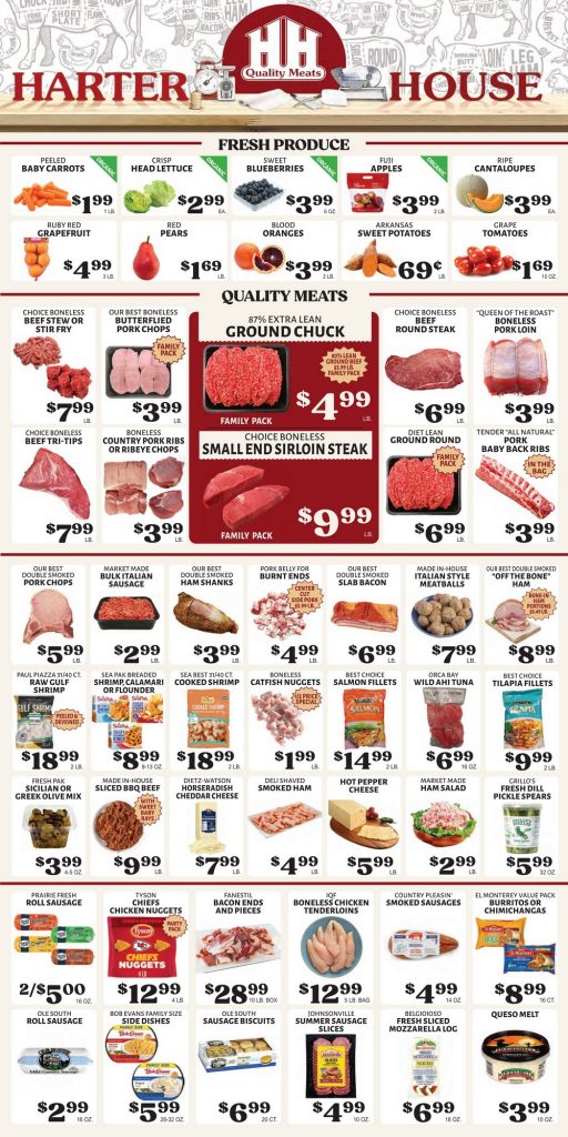 Harter House Weekly Ad Jan 07 – Jan 13, 2026
