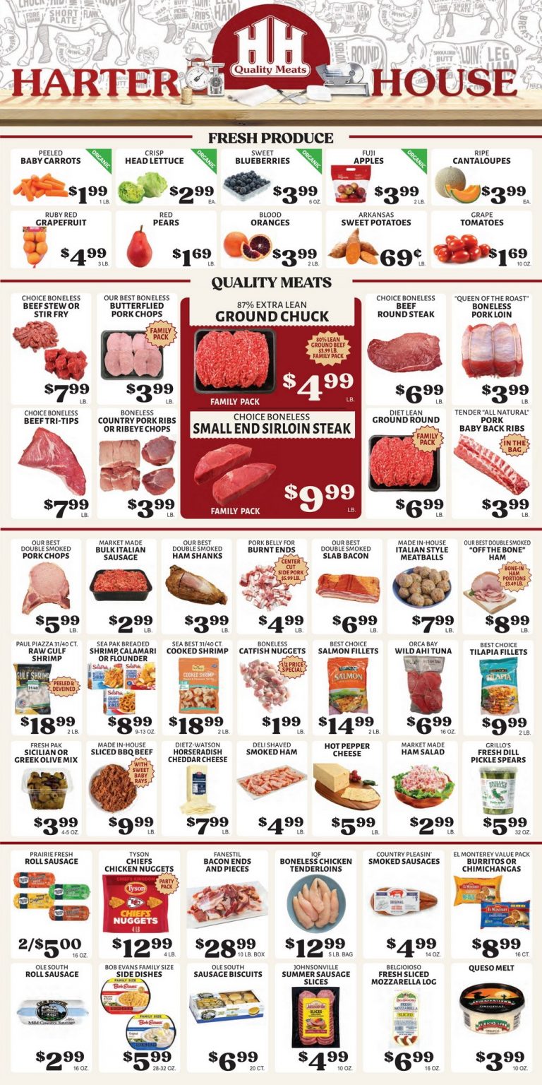 Harter House Weekly Ad Jan 07 – Jan 13, 2026