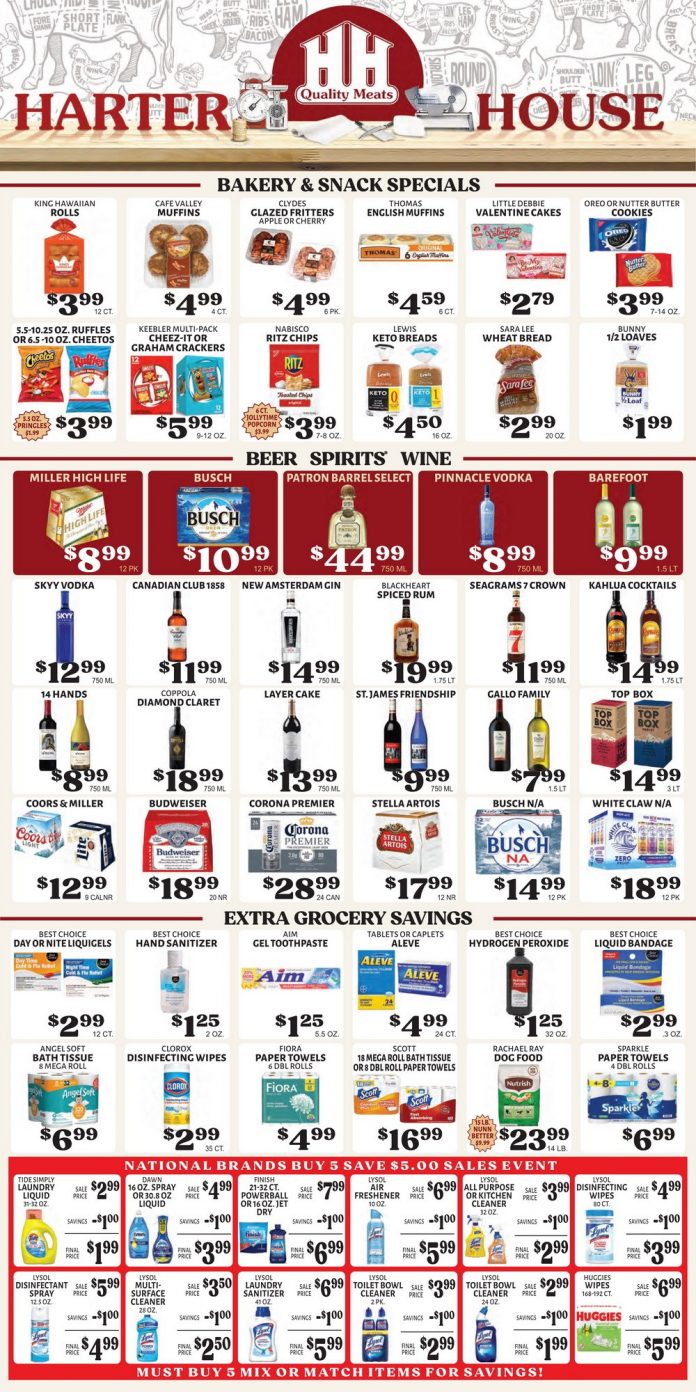 Harter House Weekly Ad Jan 14 – Jan 20, 2026
