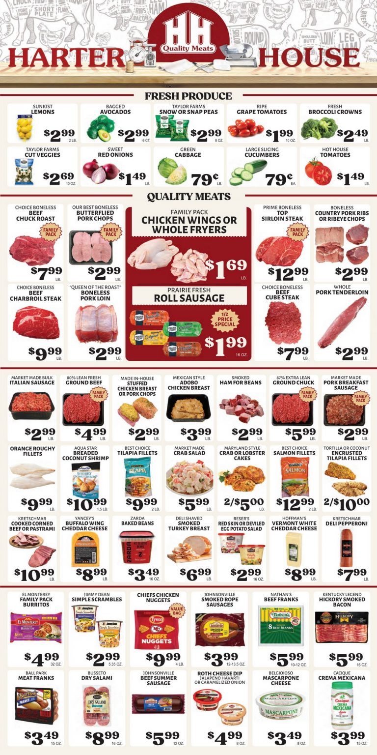 Harter House Weekly Ad Jan 21 – Jan 27, 2026