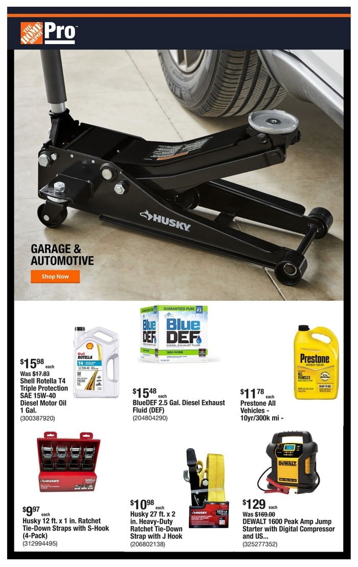 Home Depot Pro Weekly Ad Jan 05 – Jan 12, 2026