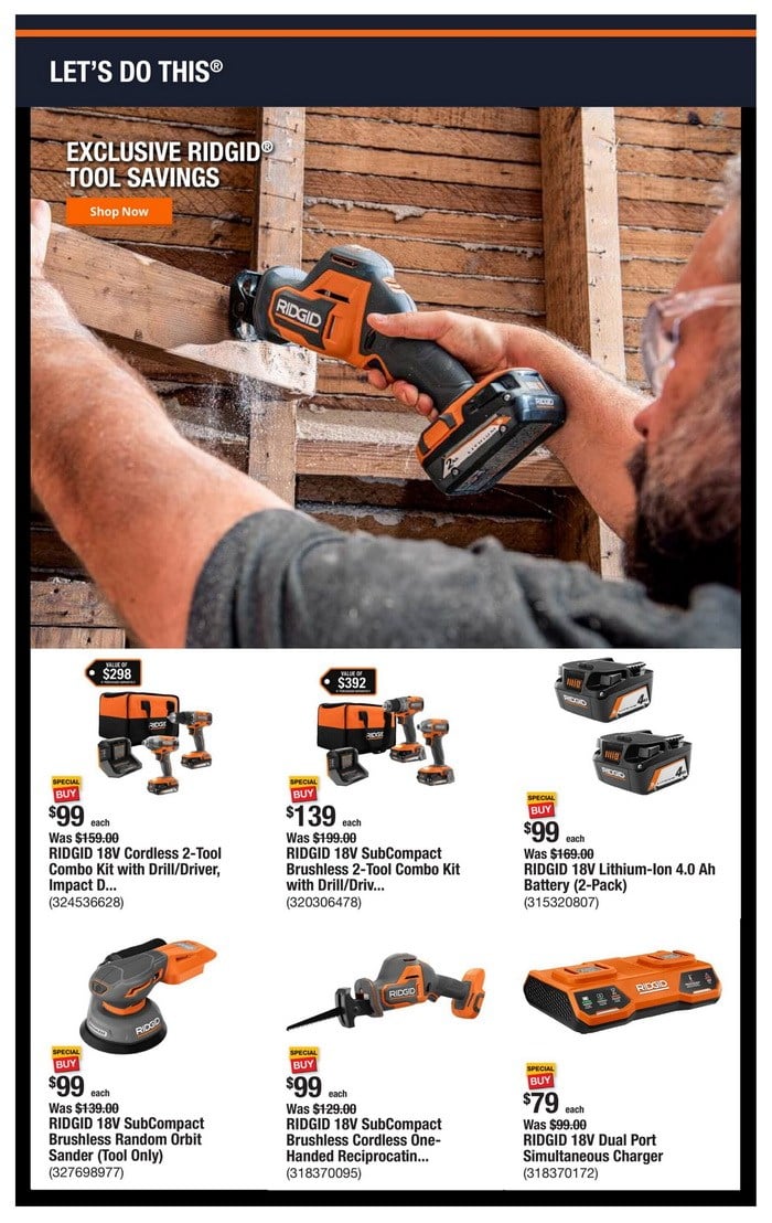 Home Depot Pro Weekly Ad Jan 19 – Jan 25, 2026