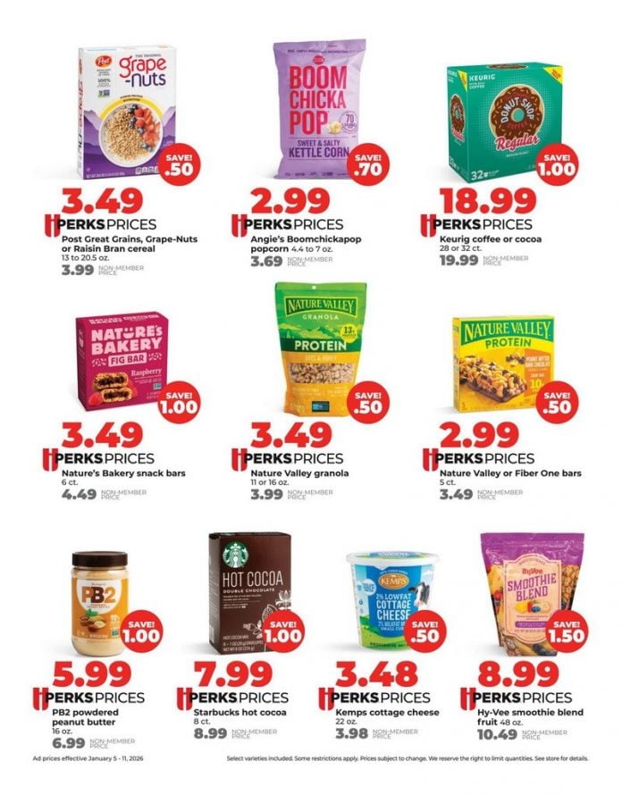 Hy-Vee Weekly Ad Jan 05 – Jan 11, 2026 (New Year Promotion Included)