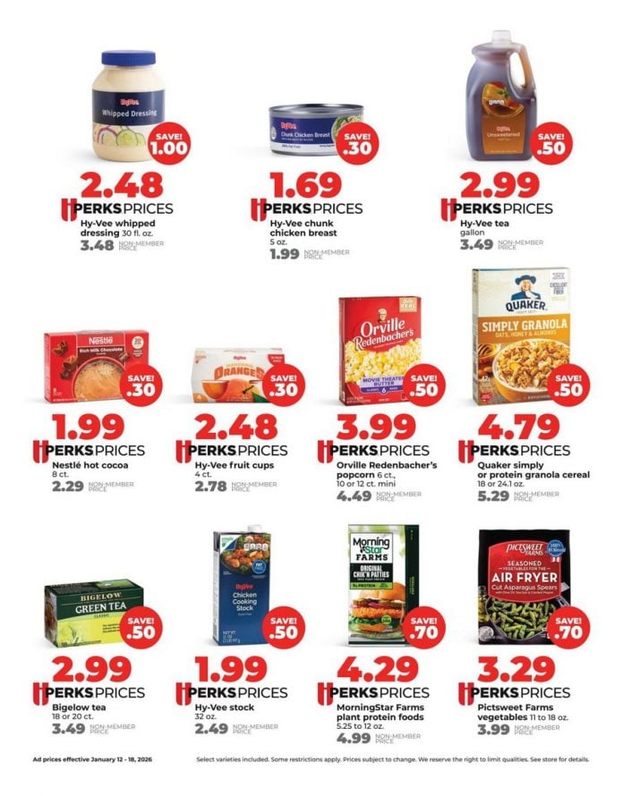 Hy-Vee Weekly Ad Jan 12 – Jan 18, 2026