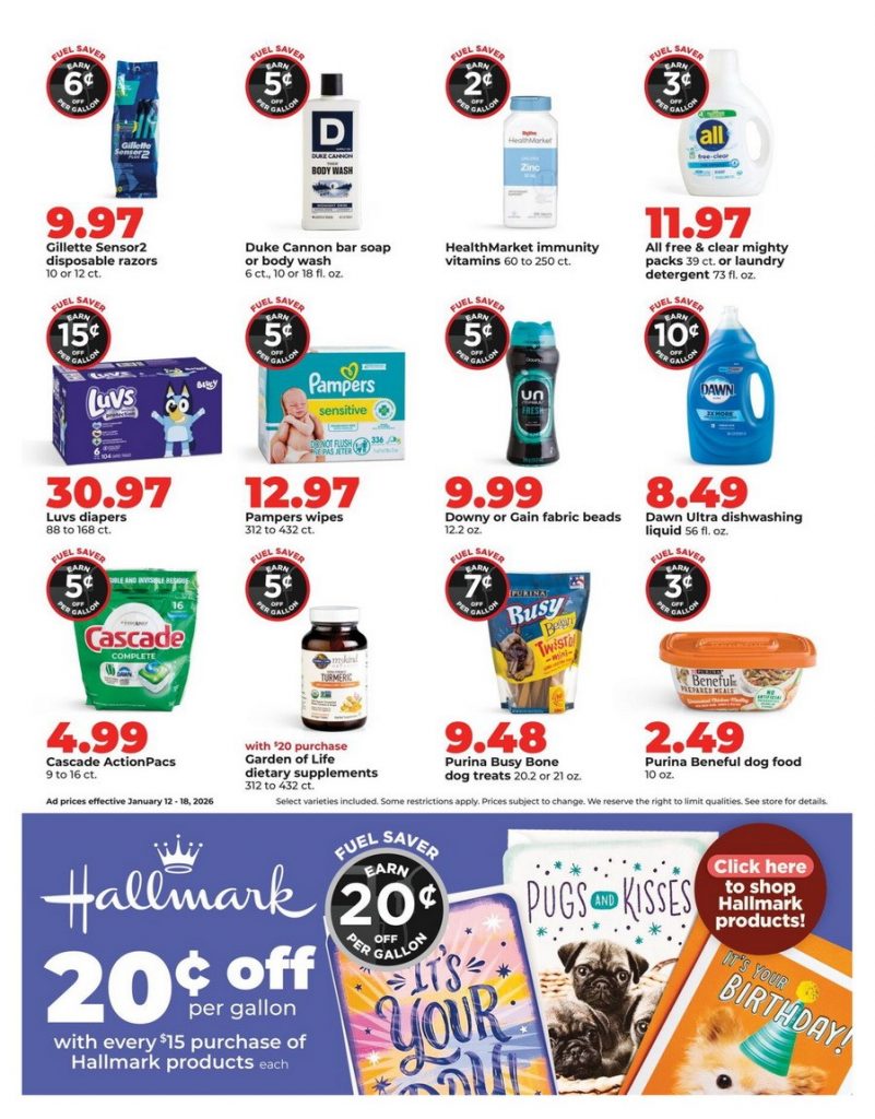 Hy-Vee Weekly Ad Jan 12 – Jan 18, 2026