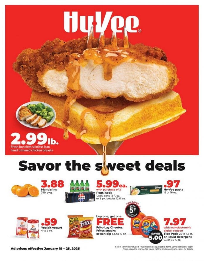 Hy-Vee Weekly Ad Jan 19 – Jan 25, 2026