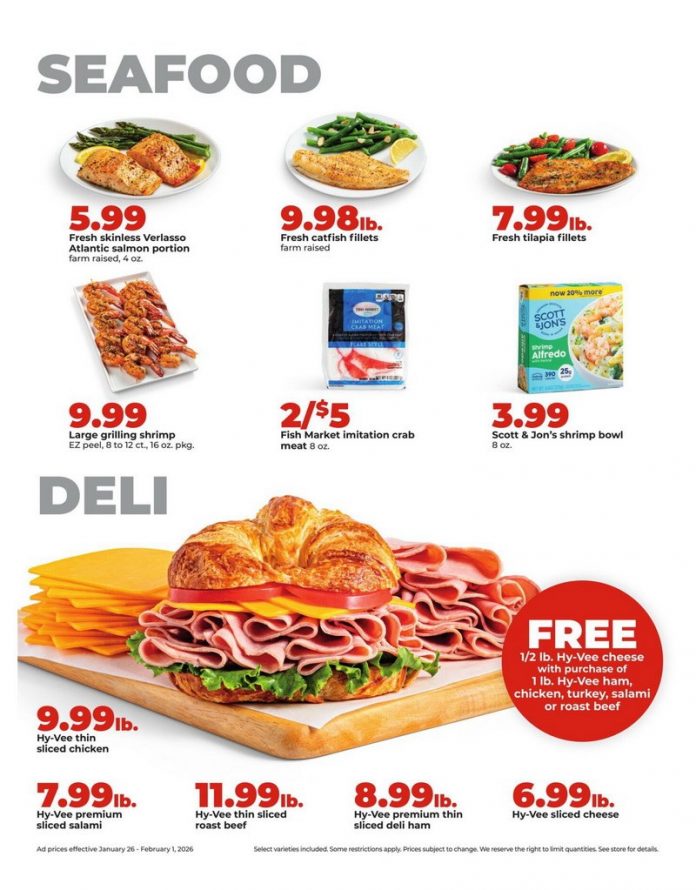 Hy-Vee Weekly Ad Jan 26 – Feb 01, 2026