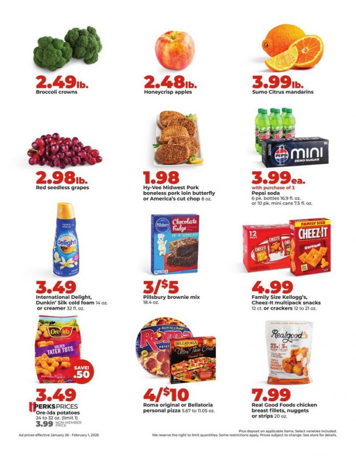 Hy-Vee Weekly Ad Jan 26 – Feb 02, 2026