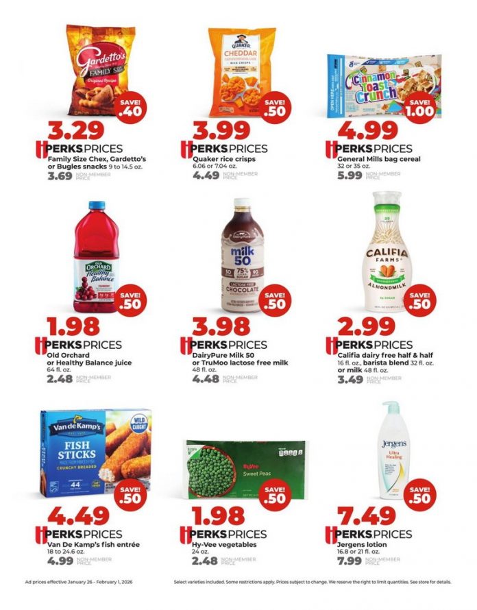 Hy-Vee Weekly Ad Jan 26 – Feb 02, 2026