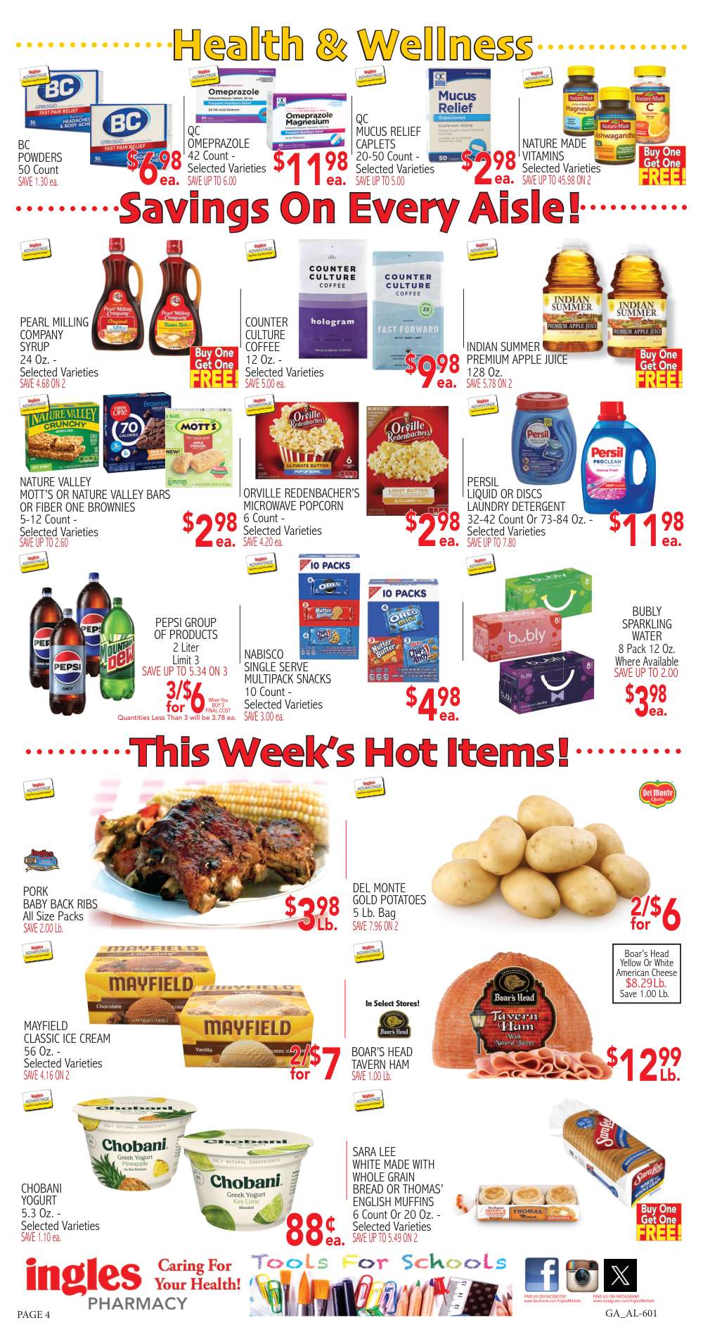Ingles Weekly Ad Jan 02 – Jan 06, 2026