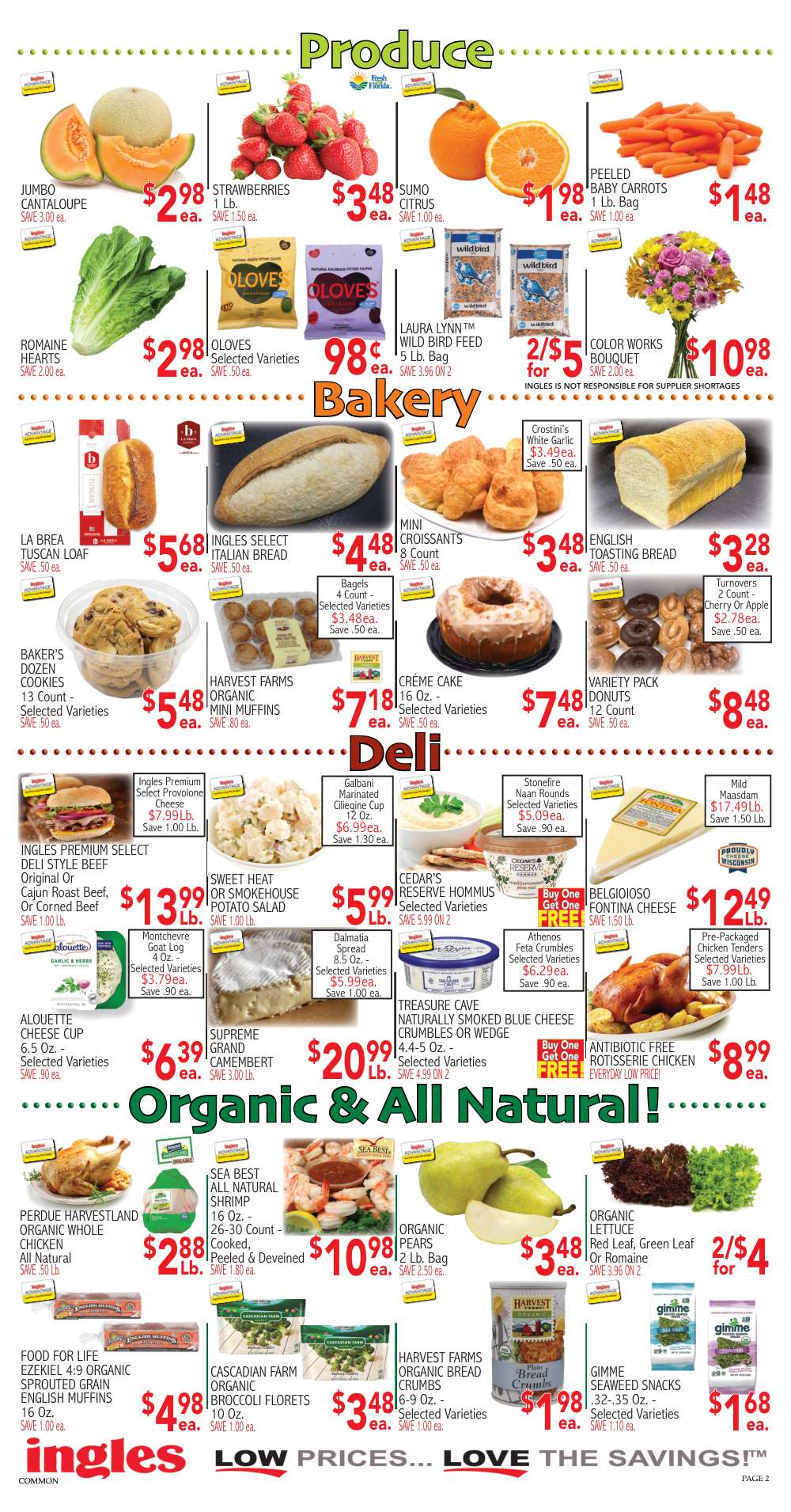 Ingles Weekly Ad Jan 07 – Jan 13, 2026