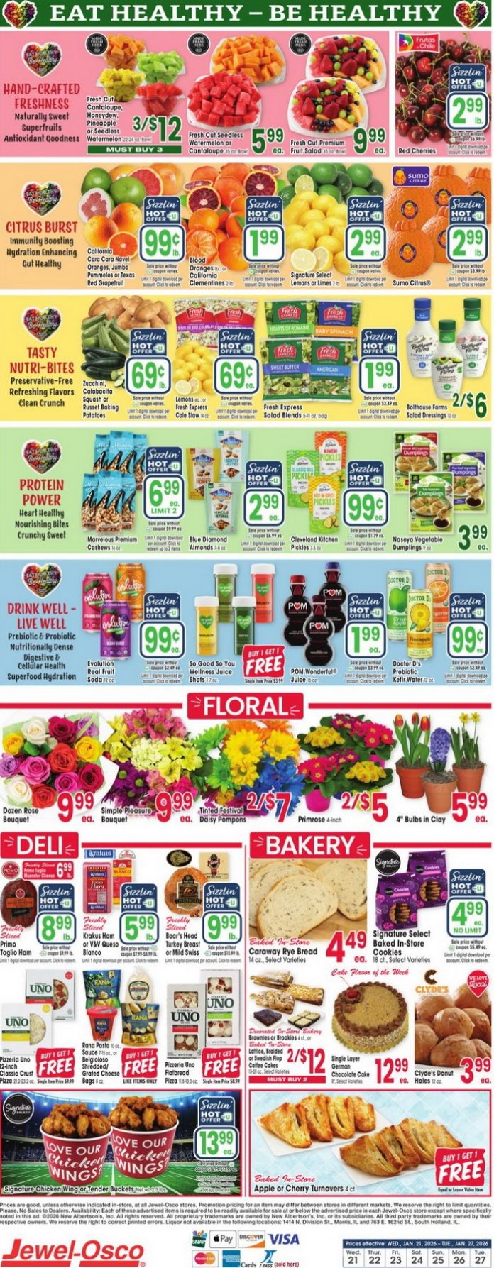 Jewel Osco Weekly Ad Jan 21 – Jan 27, 2026 (Valentine's Day Promotion ...