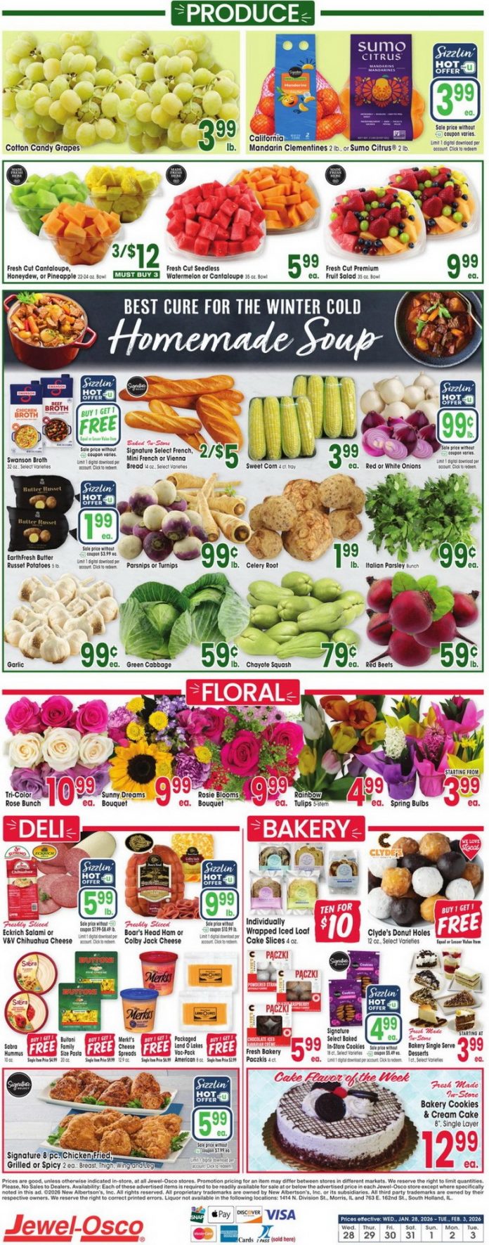 Jewel Osco Weekly Ad Jan 28 – Feb 03, 2026 (Valentine's Day Promotion ...