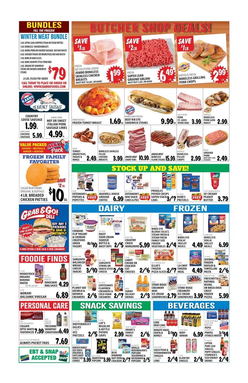 Karns Quality Foods Weekly Ad Jan 20 – Jan 26, 2026