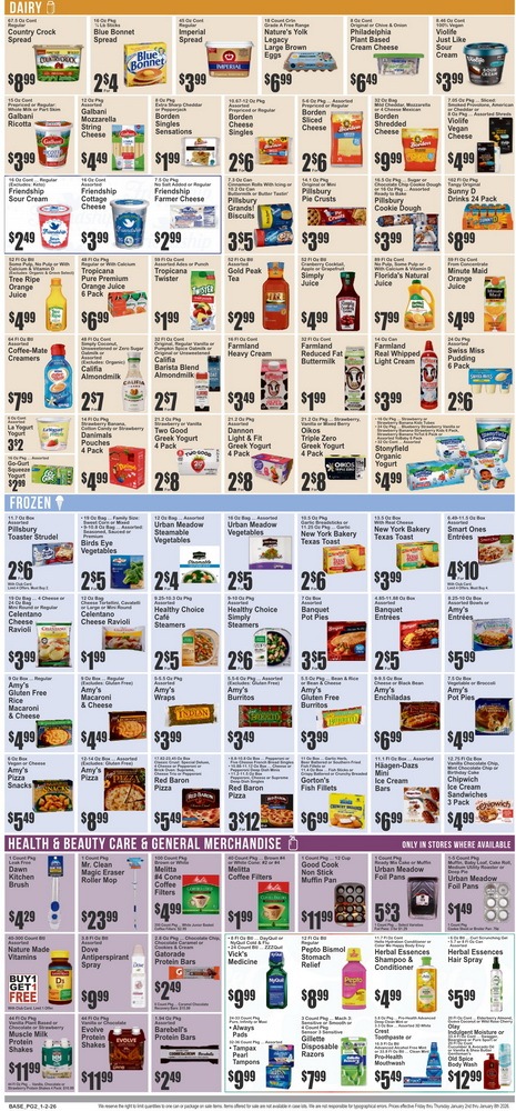 Key Food Weekly Ad Jan 02 – Jan 08, 2026