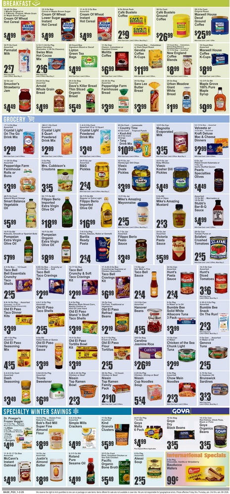 Key Food Weekly Ad Jan 02 – Jan 08, 2026