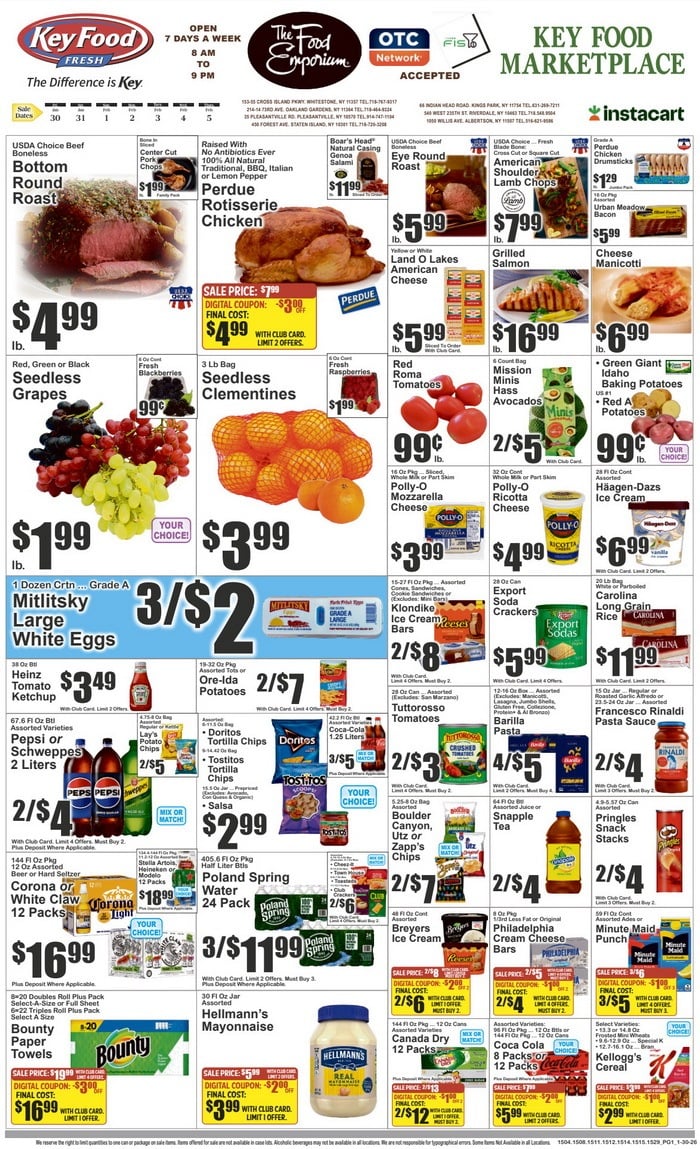 Key Food Weekly Ad Jan 30 – Feb 05, 2026