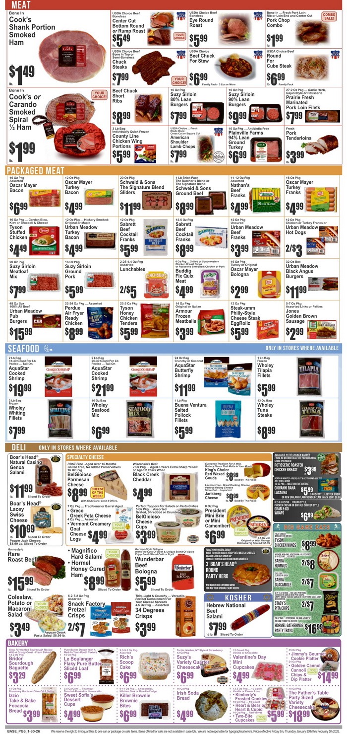 Key Food Weekly Ad Jan 30 – Feb 05, 2026