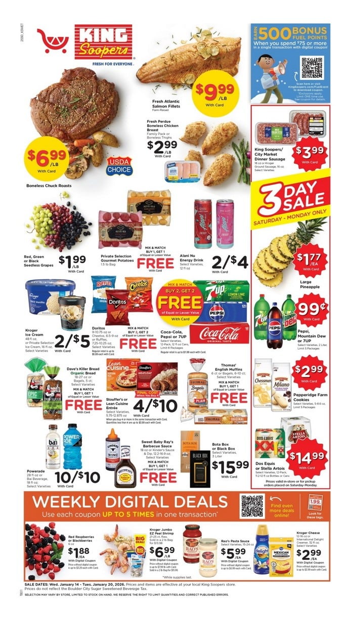 King Soopers Weekly Ad Jan 14 – Jan 20, 2026