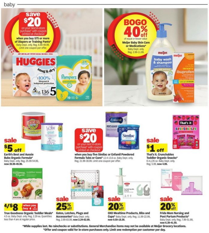 Meijer Weekly Ad Jan 07 – Jan 13, 2026