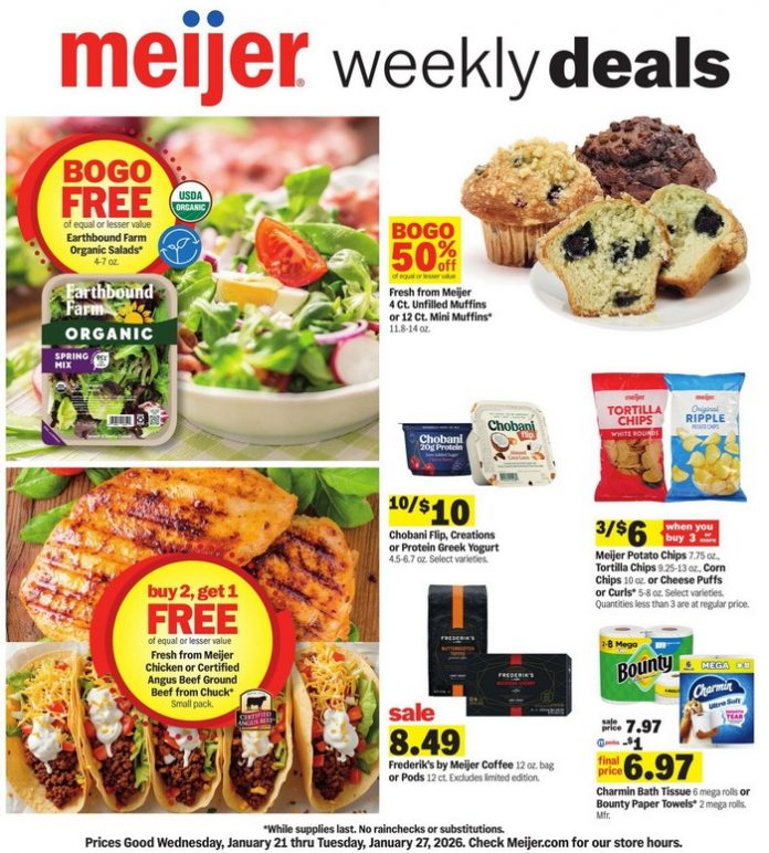 Meijer Weekly Ad Jan 21 – Jan 27, 2026