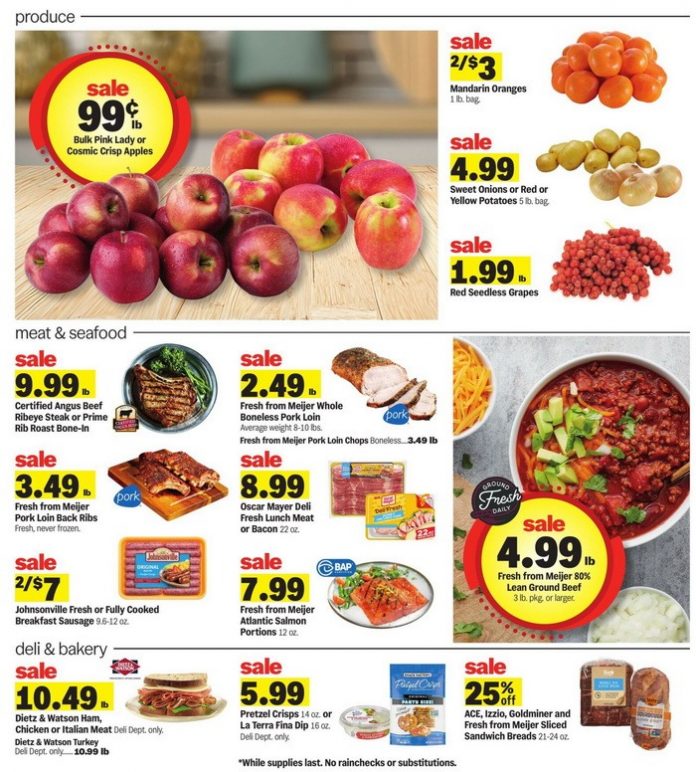 Meijer Weekly Ad Jan 21 – Jan 27, 2026