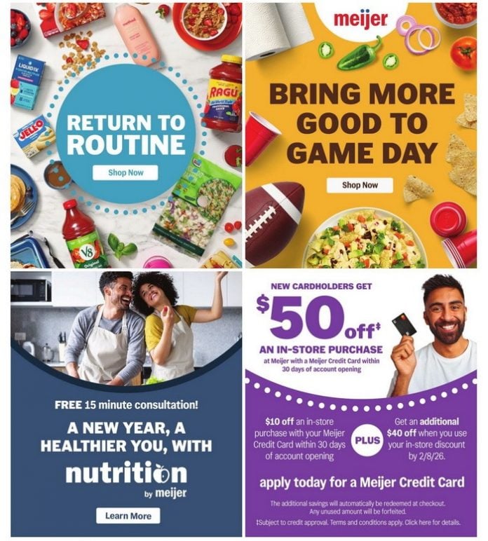 Meijer Weekly Ad Jan 21 – Jan 27, 2026