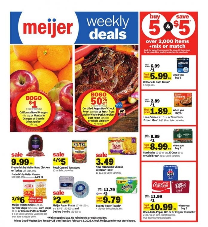 Meijer Weekly Ad Jan 28 – Feb 03, 2026