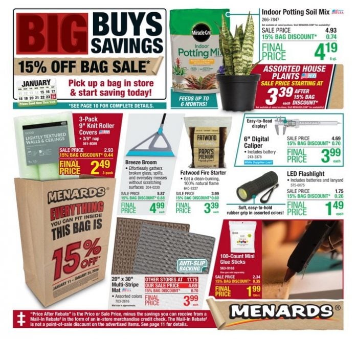 Menards Weekly Ad Jan 15 – Jan 24, 2026