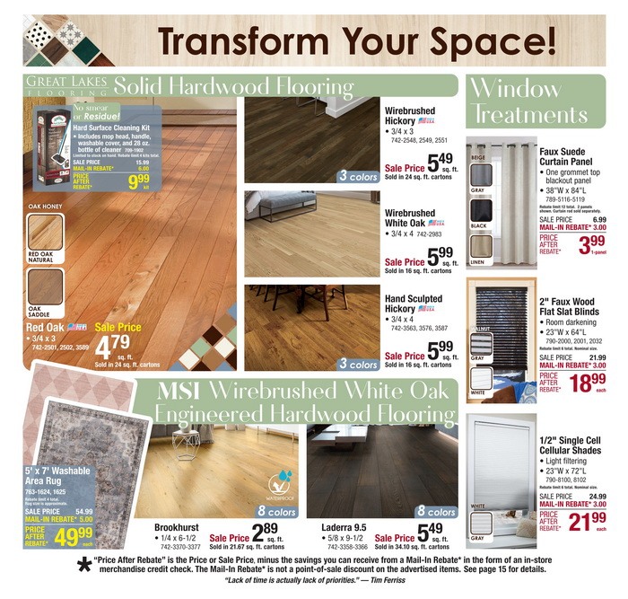Menards Weekly Ad Jan 25 – Feb 08, 2026