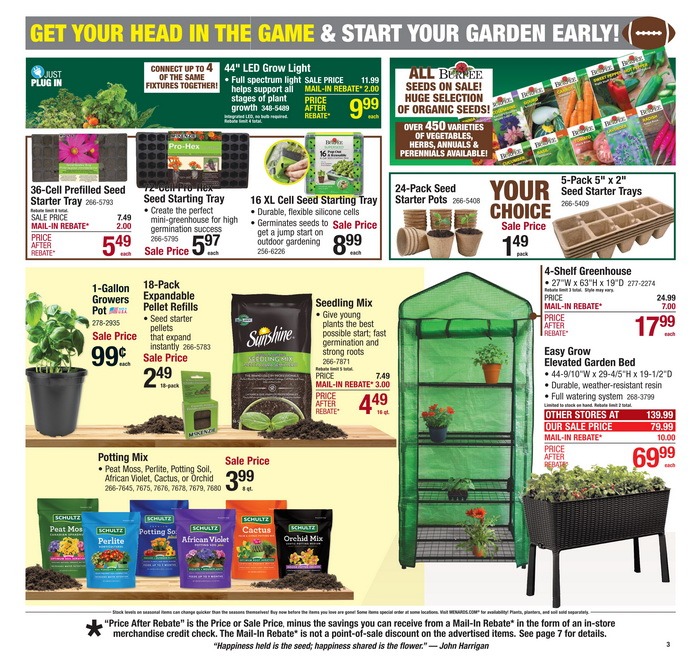 Menards Super Savings Jan 29 – Feb 08, 2026