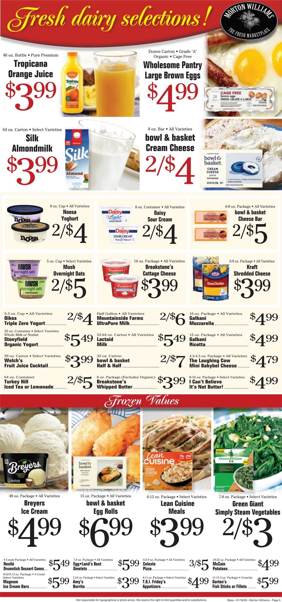 Morton Williams Weekly Ad Jan 16 – Jan 22, 2026