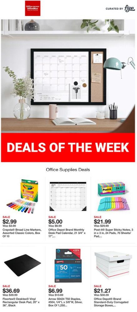 Office Depot Weekly Ad Jan 12 – Jan 18, 2026