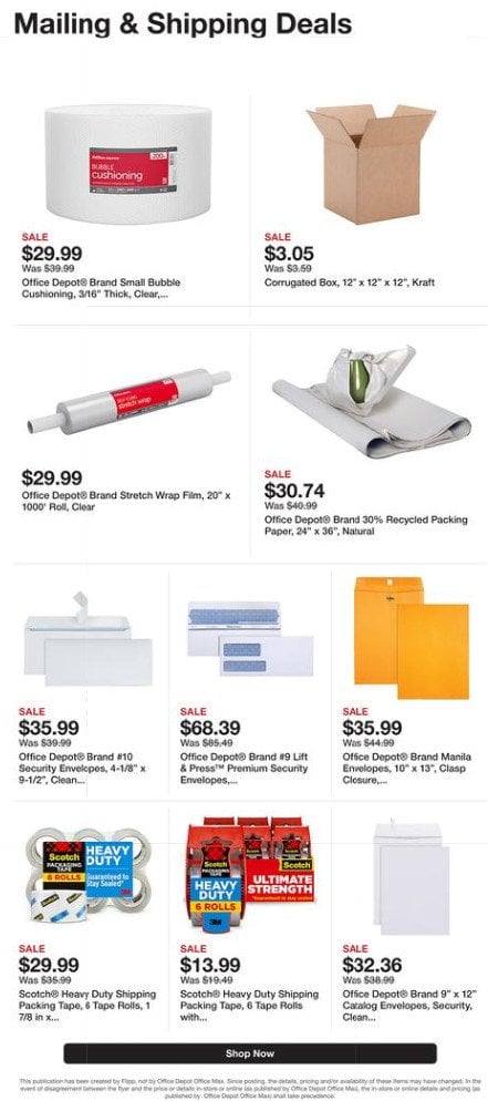 Office Depot Weekly Ad Jan 12 – Jan 18, 2026
