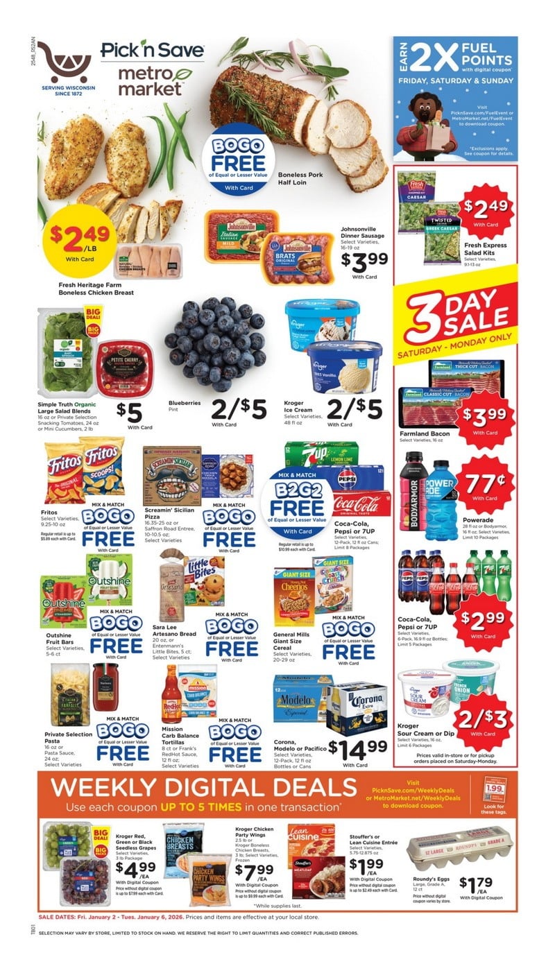 Pick 'n Save Weekly Ad Jan 02 – Jan 06, 2026