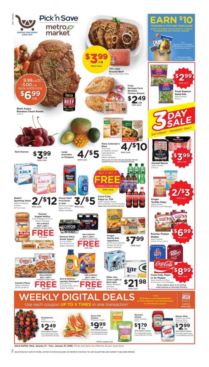 Pick 'n Save Weekly Ad Jan 21 – Jan 27, 2026 (Valentine's Day Promotion ...