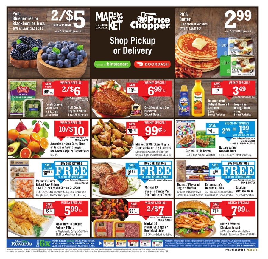 Price Chopper Weekly Ad Jan 11 – Jan 17, 2026