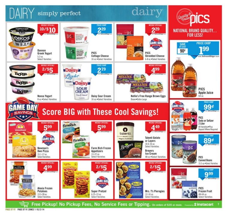 Price Chopper Weekly Ad Jan 11 – Jan 17, 2026