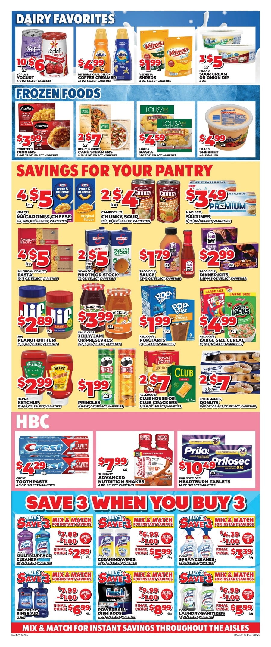 Price Cutter Weekly Ad Jan 14 – Jan 20, 2026