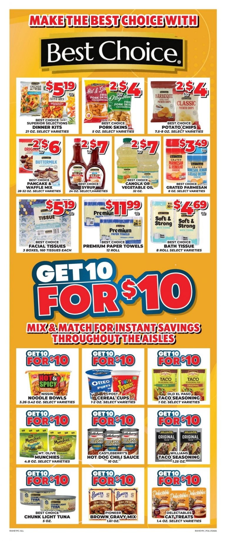 Price Cutter Weekly Ad Jan 28 – Feb 03, 2026