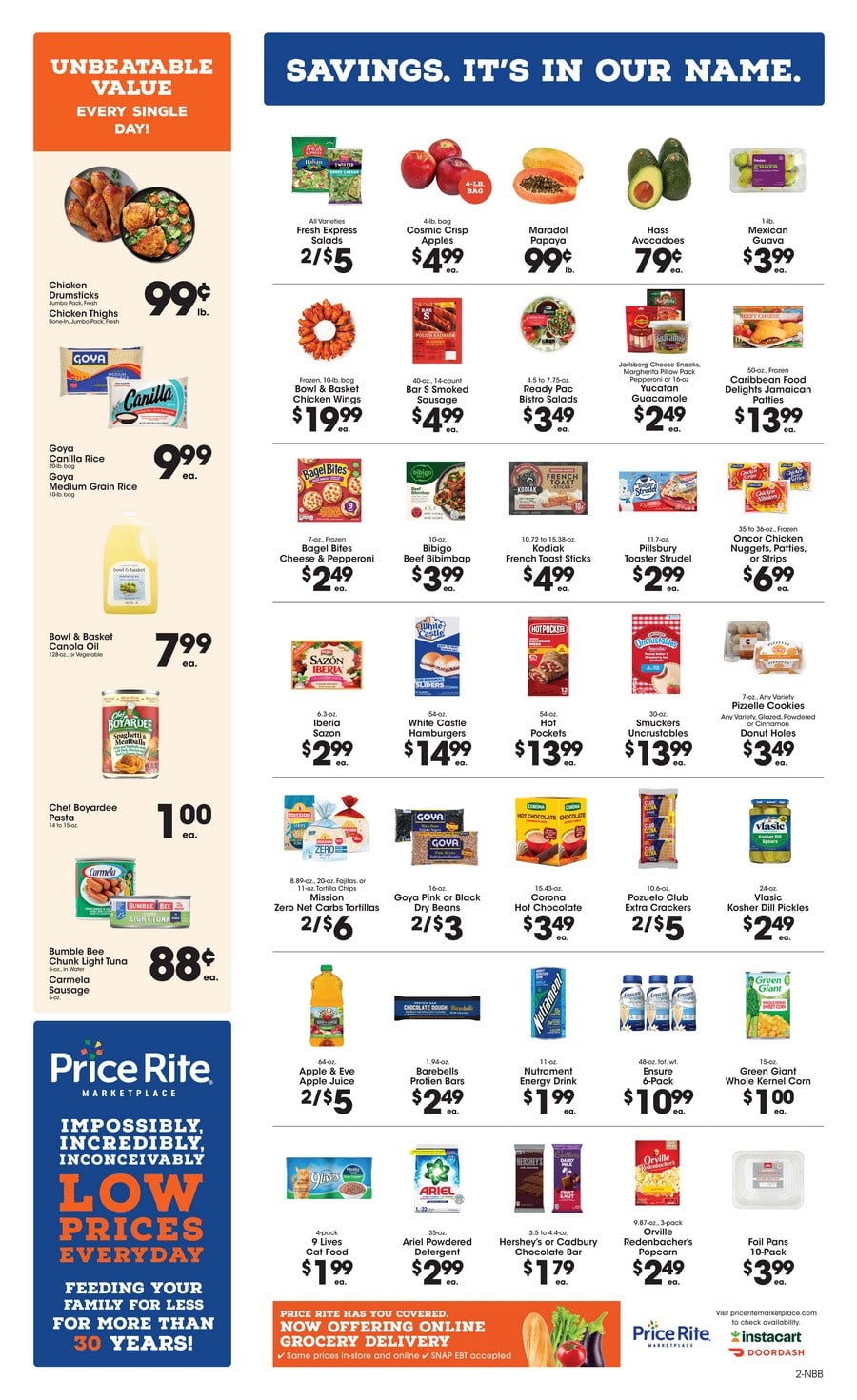Price Rite Weekly Ad Jan 09 – Jan 15, 2026