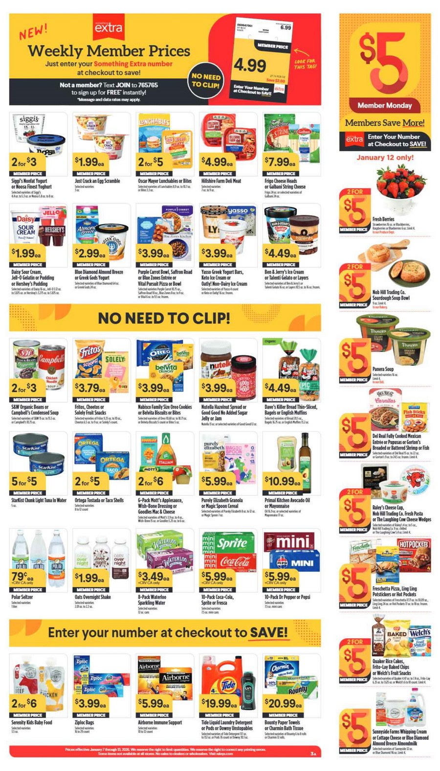 Raley's Supermarkets Weekly Ad Jan 07 – Jan 13, 2026
