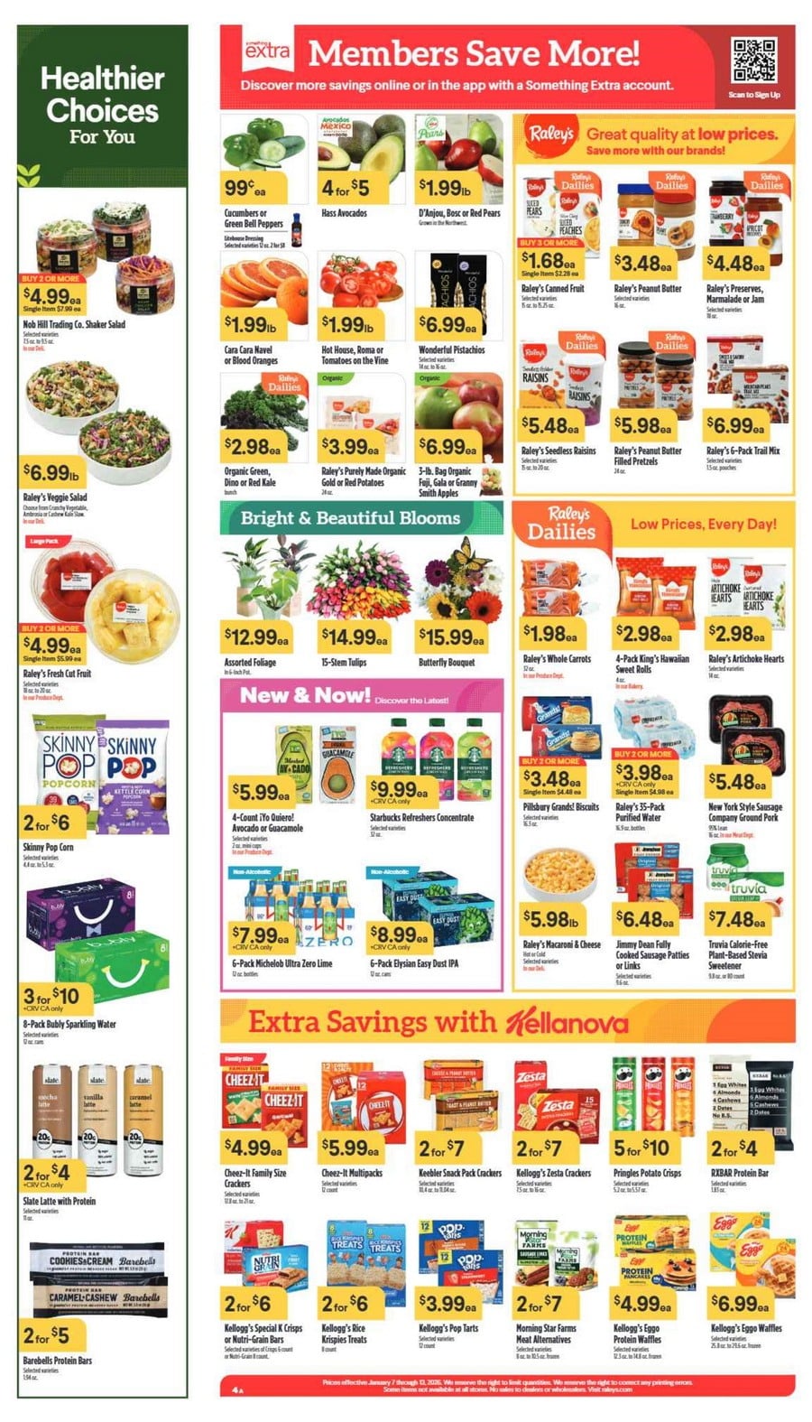 Raley's Supermarkets Weekly Ad Jan 07 – Jan 13, 2026