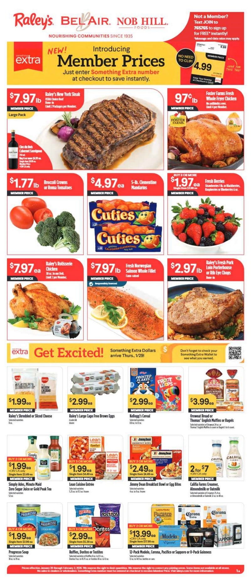 Raley's Supermarkets Weekly Ad Jan 28 – Feb 03, 2026