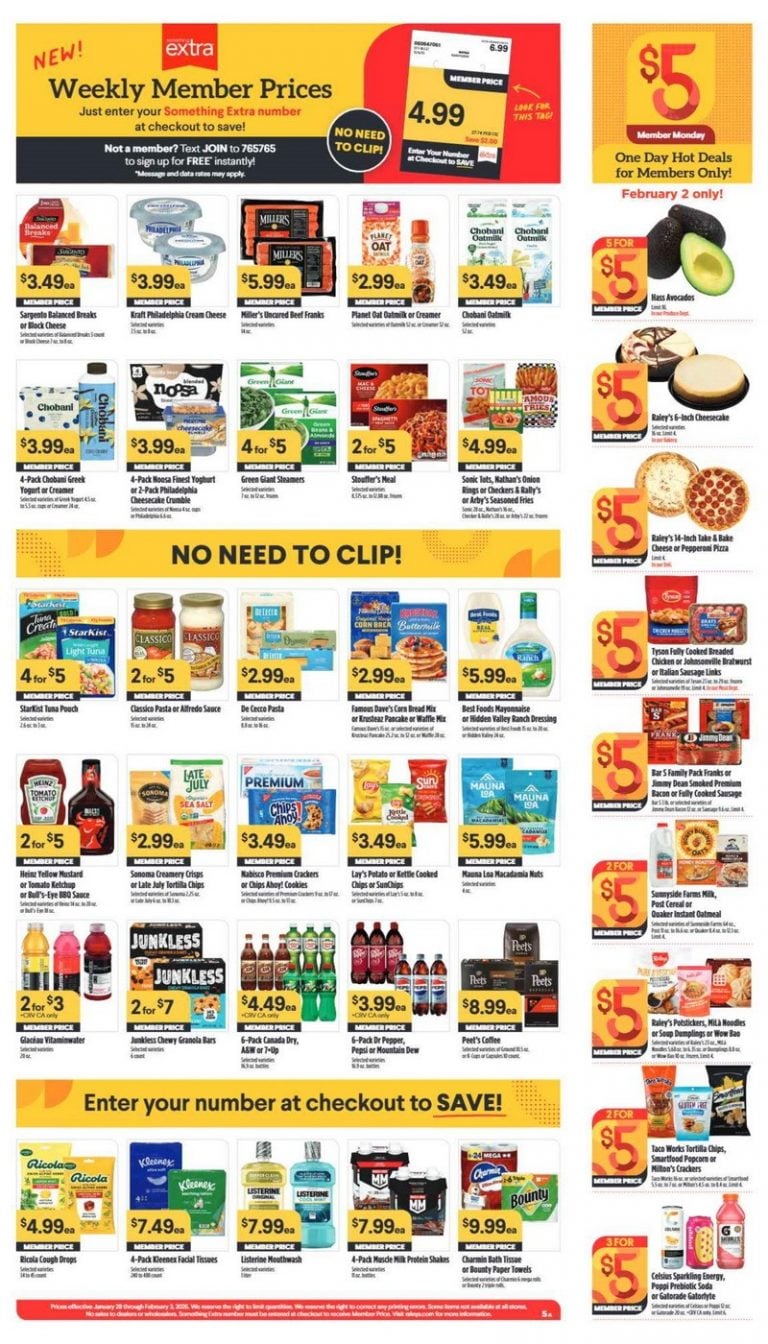 Raley's Supermarkets Weekly Ad Jan 28 – Feb 03, 2026