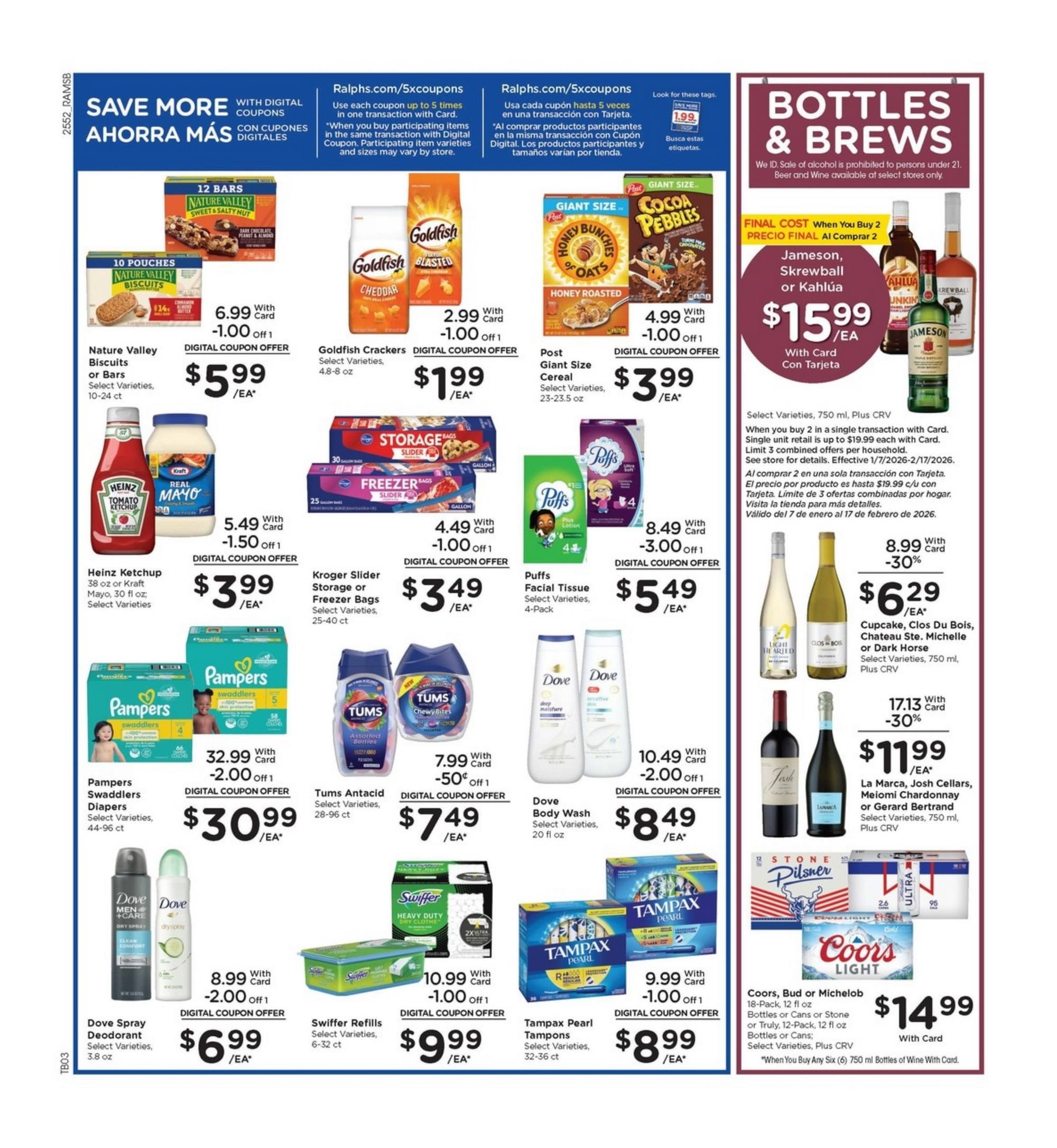 Ralphs Weekly Ad Jan 28 – Feb 03, 2026 (Valentine's Day Promotion Included)