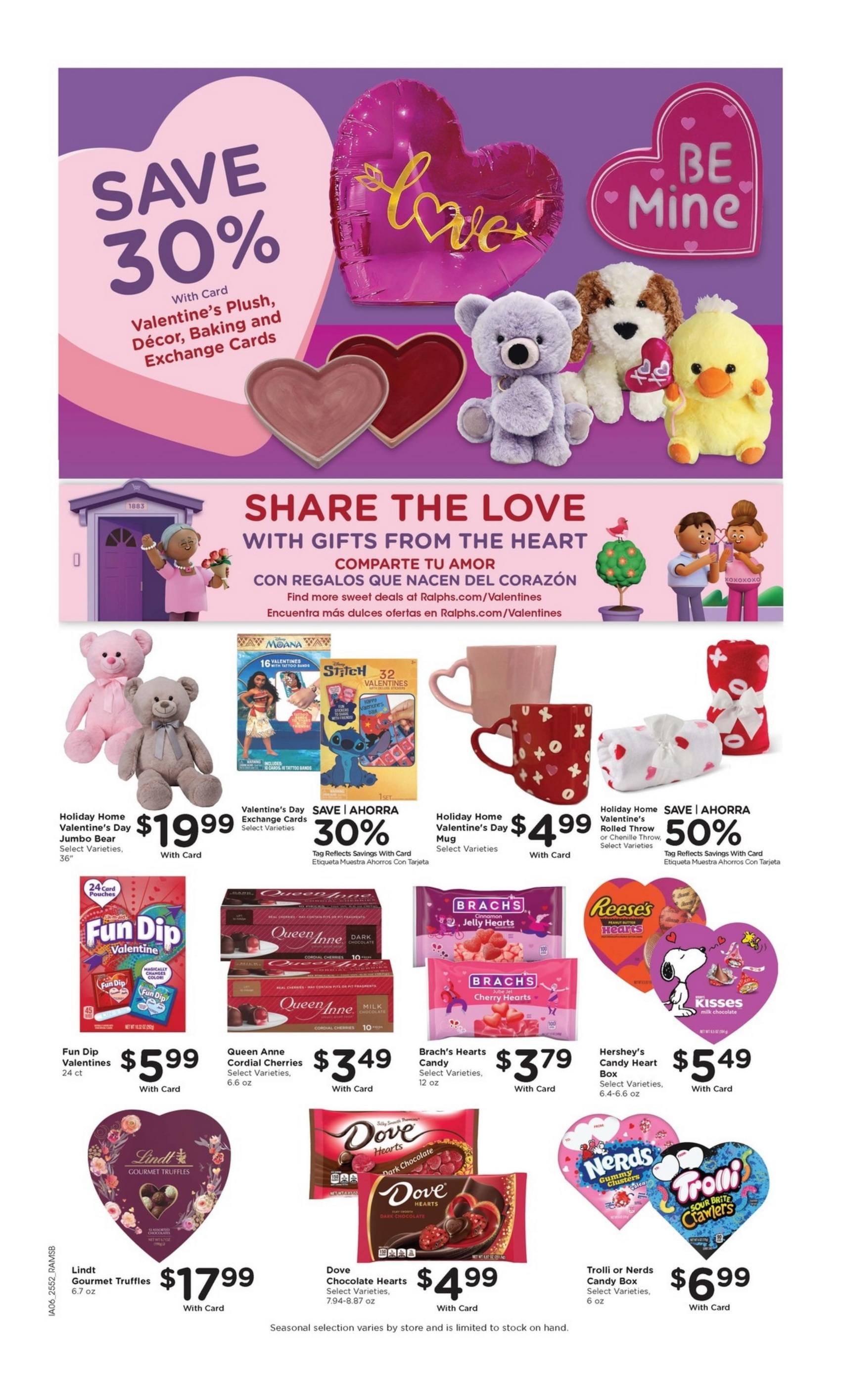 Ralphs Weekly Ad Jan 28 – Feb 03, 2026 (Valentine's Day Promotion Included)