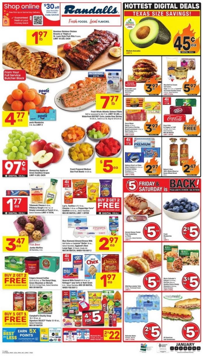 Randalls Weekly Ad Jan 07 – Jan 13, 2026