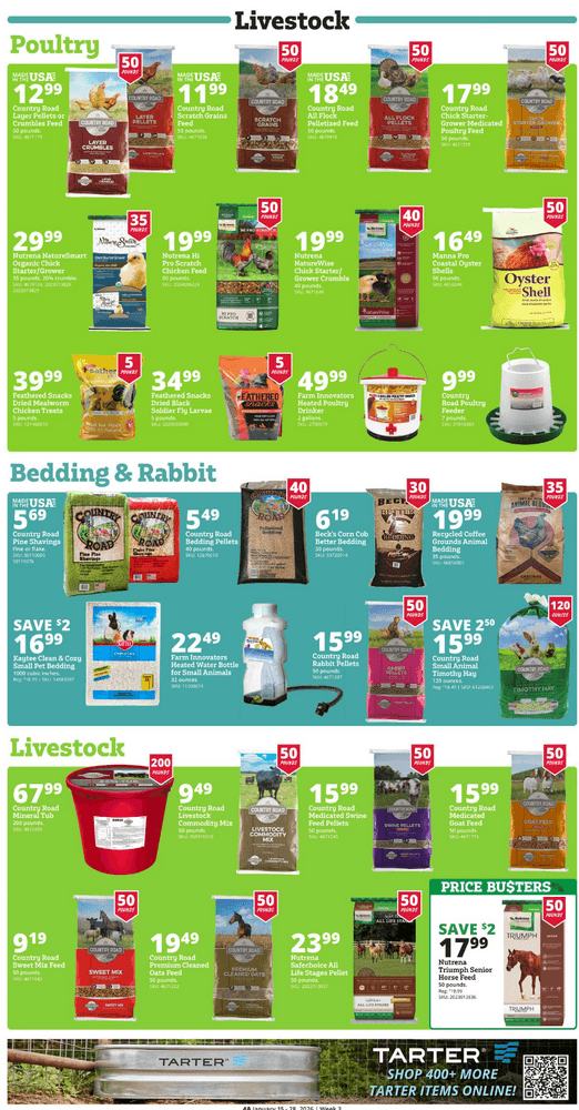 Rural King Weekly Ad Jan 15 – Jan 28, 2026